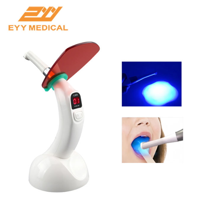 LED Dental Photopolymerizer Wireless Curing Lamp Dentist Ultraviolet ...