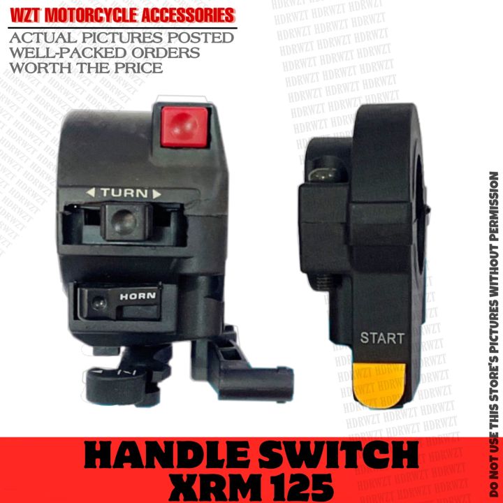 HONDA XRM 125 / XRM125 LEFT & RIGHT HANDLE SWITCH MOTORCYCLE JAPAN ...