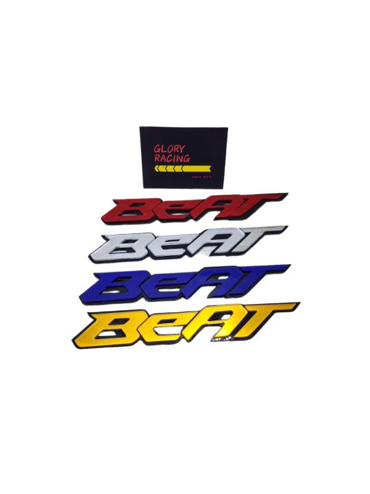 Emblem Akrilik Logo Honda Beat Sudah Gratis Doubletape Untuk Pemasangan ...