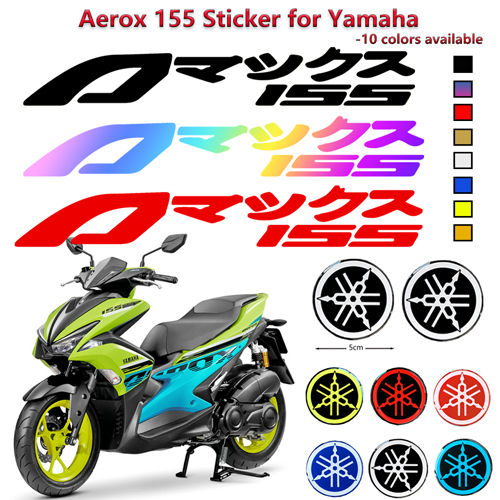 Yamaha Aerox 155 Motorcycle Stickers Reflecitve Waterproof Motorcycle ...