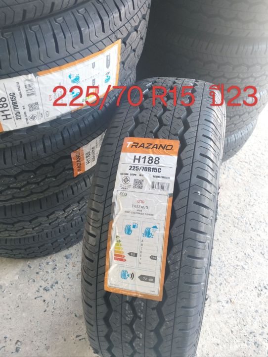 225/70r15. TRAZANO ยางใหม่ปี23หนา 8 ชั้น | Lazada.co.th
