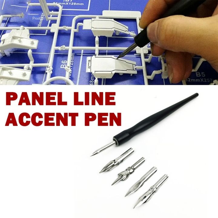 Panel Line Accent Pen Assembly Model Tool Avoid Scrubbing Infiltration ...