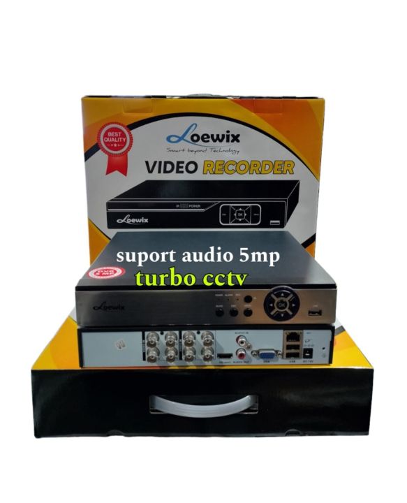 DVR 8 Channel 5mp Xmeye 4K / DVR 8ch Xmeye 2560p 5 MP (6 in 1) Support All Merek Camera Cctv ...
