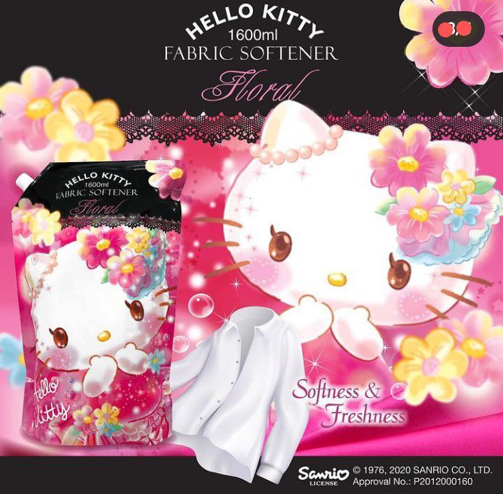 Hello Kitty Fabric Softener 1600 mL | Lazada PH