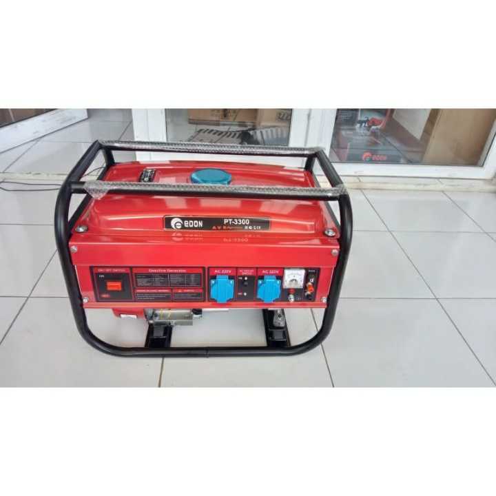 Genset 3000 watt EDON PT 3300L Gasoline Generator Bensin 4 Tak, Garansi ...