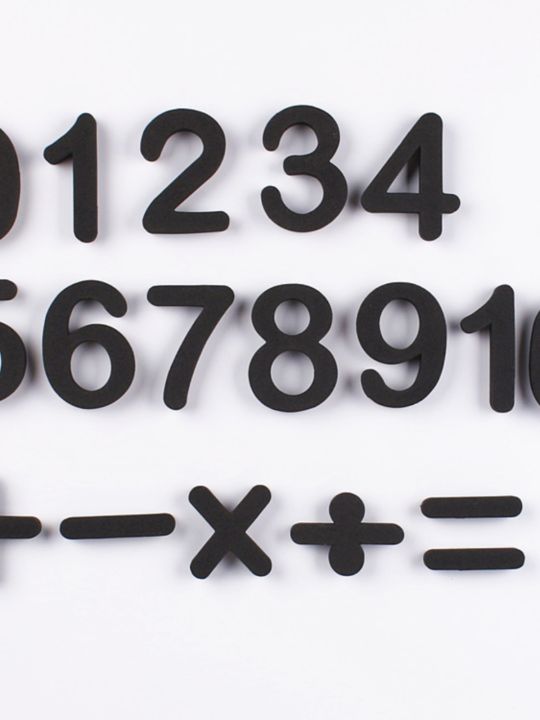 Magnetic Digital EVA Numbers Stickers for Early Childhood Education ...