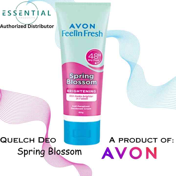 4 AVON Feelin' Fresh Brightening Spring Blossom Anti-Perspirant ...