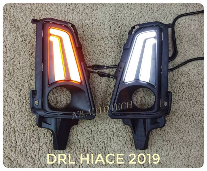 ไฟเดไลท์ Drl รถตู้ hiace commuter 2019 2020 2021 led bar ไฟหรี่ ไฟเลี้ยว DRL Commuter | Lazada.co.th