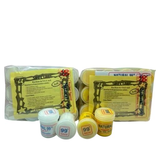 Cream Natural 99 Siang dan Malam Original 12 Pcs | Lazada Indonesia
