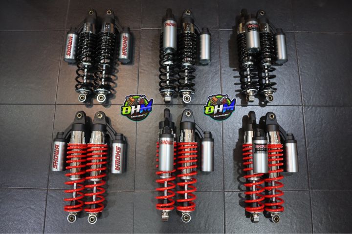 โช๊คหลัง SHOWA โช๊คหลังโชว่าเทค4 สตรัทเหล็ก SHOWA Tec4 เวฟ ดรีม Wave ...