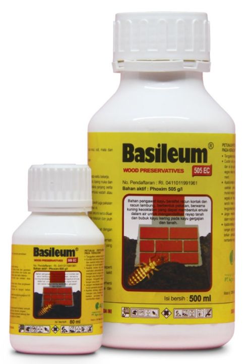 Basileum 505EC isi 500 ml Pengendali Hama Rayap Kayu & Bangunan ...