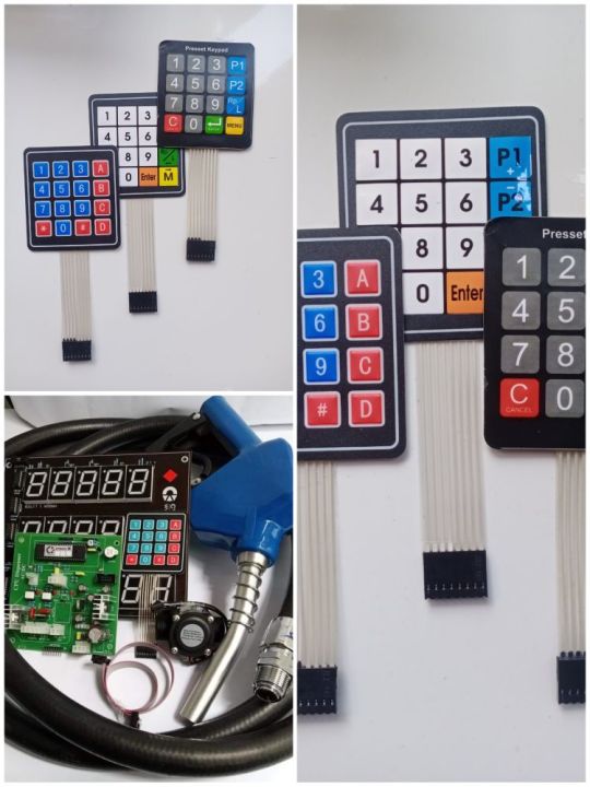 Best Presset Keypad Pom Mini Membran 4x4 Matrix Original Import Custom ...