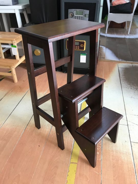 Marc Solid wood step chair | Lazada