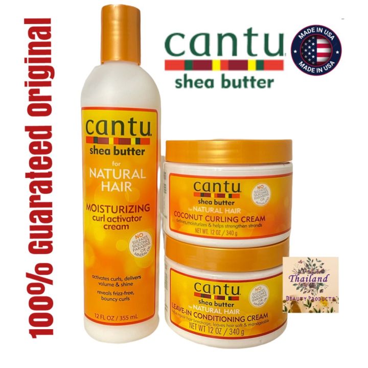 Cantu Shea Butter Curl Activator Cream Coconut Curling Cream Leave In