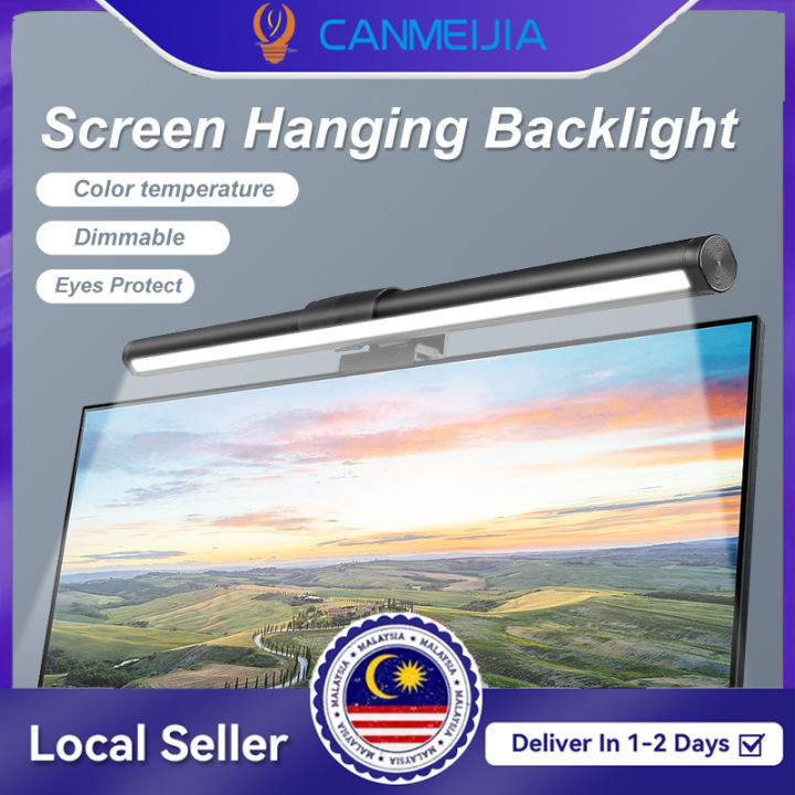 CANMEIJIA Monitor Light Bar Backlight Screen Hanging Light LED Desk ...