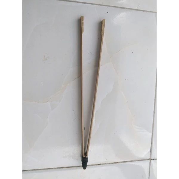 penjepit sampah / capit sampah 60 cm bambu asli | Lazada Indonesia