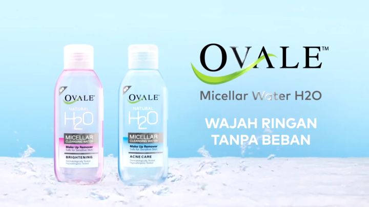 Ovale Natural H2O Micellar Cleansing Water Series 100ml | Acne Care ...