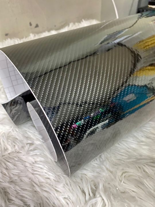 6D Glossy Carbon Fiber Wrap Sticker | Lazada PH