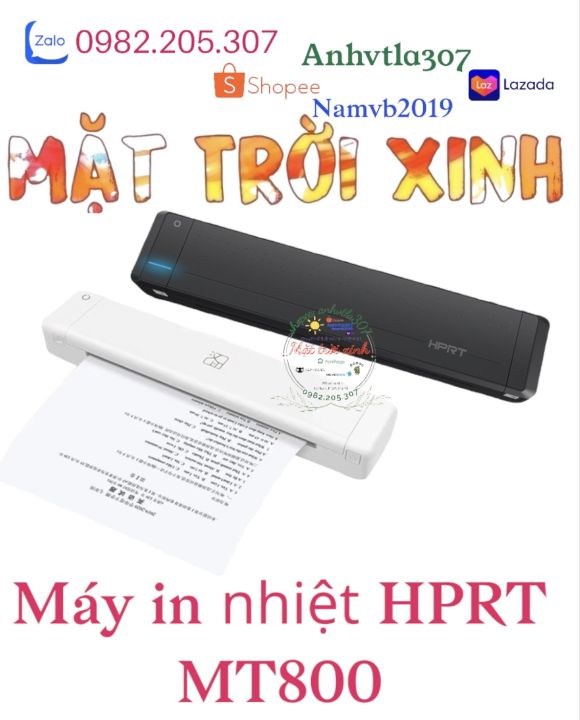 Máy in nhiệt mimi A4 HPRT MT800 | Lazada.vn