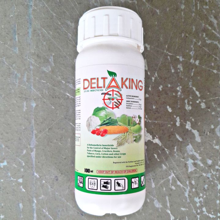 DELTA KING 2.5 EC (100mL) DELTAMETRHIN INSECTICIDE by CROPKING | Lazada PH
