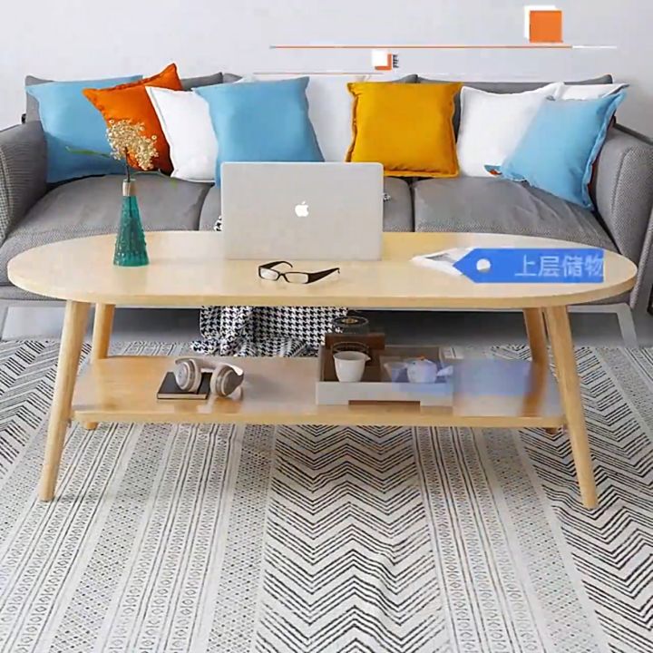 Nordic style Concise Round table Living Room Center Table Living Room ...