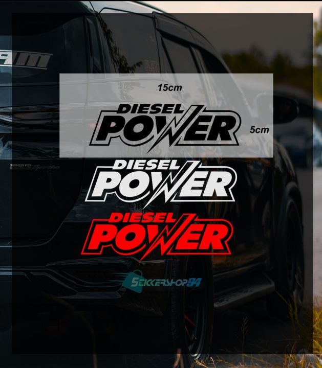stiker diesel power stiker mobil stiker kaca mobil | Lazada Indonesia