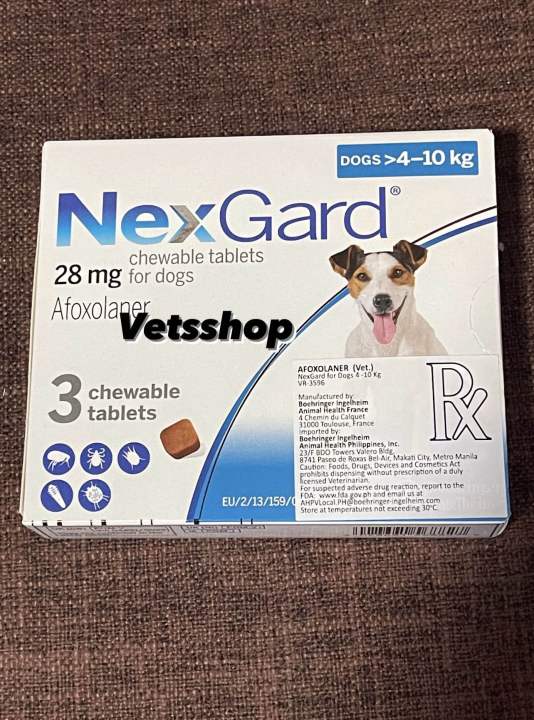 NexGard 4-10kg 1BOX | Lazada PH