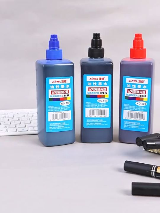 500g Tinta Isi Spidol Tinta Refill Spidol Whiteboard Tinta Spidol ...