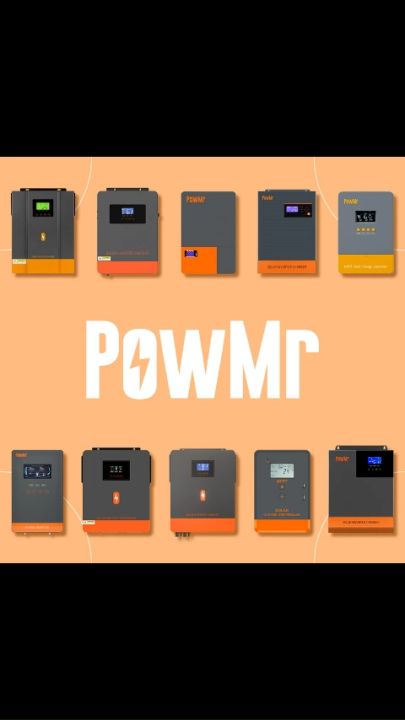 PowMr MPPT 6.2kw On-grid/Off-grid Hybrid Inverter 48Vdc 230VAC PV Panel Input 500vdc Pure Sine ...