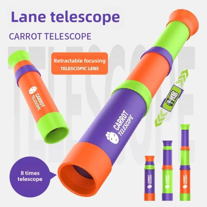 Cross-Border 8X Zoomable High Definition Children's Telescope Toy For 3 ...