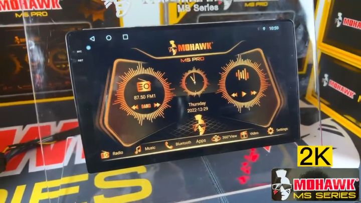 Mohawk MS PRO Series 2K Resolution QLED Built In 360 Camera System Car ...