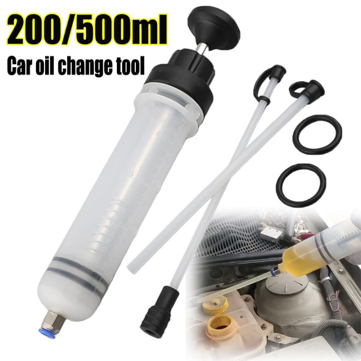 Car Fuel Oil Extractor Brake Fluid Oil Change Fluid Pump Tools Dual ...