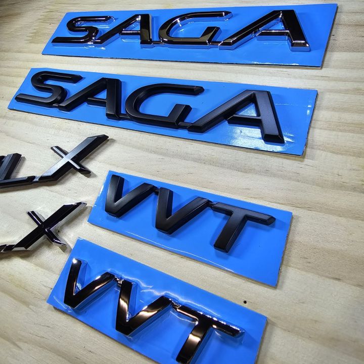 SAGA Emblem Logo Sticker Proton Saga Flx Saga VVT car emblems logo | Lazada