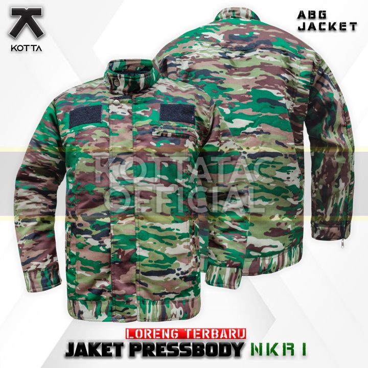 JAKET LORENG NKRI TERBARU PRESSBODY ABG TACTICAL LORENG TNI NKRI ...