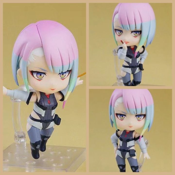Fast shipping Anime Lucy 2109# Cyberpunk Edgerunners Q Face Doll Action ...