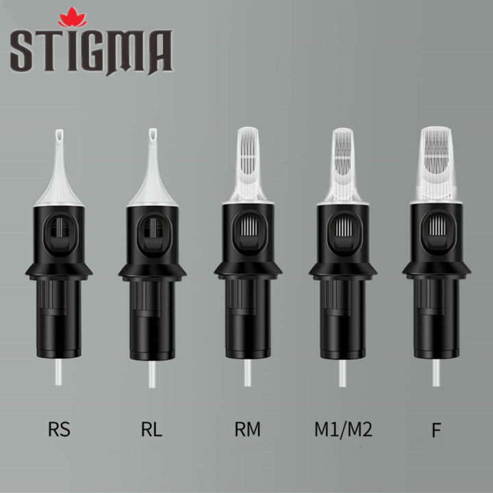 20pcs STIGMA Boutique Tattoo Cartridge Needles #10=0.30mm RL/RS/M1/RM ...