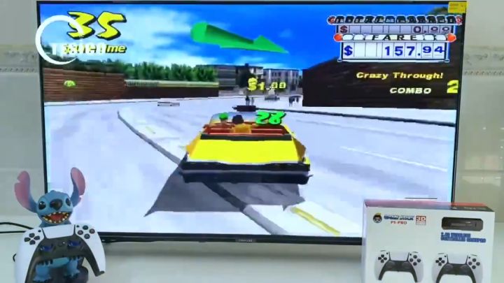 【100% ของแท้】Xiaomi M8 Pro Game Stick 4K HDMI HD คอนโซลวิดีโอ 2.4G ตัว ...