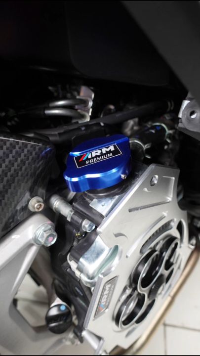 Arm Radiator Cap Cover V2 Premium Design Aluminum Full CNC Universal ...