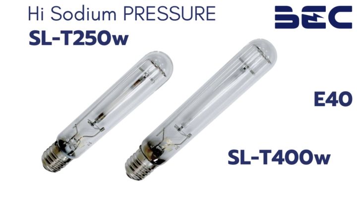 BEC หลอดเมทัลฮาไลด์ 250W และ 400W ขั้ว E40 ทรงกระบอก ผ่านบัลลาส รุ่น GL ...
