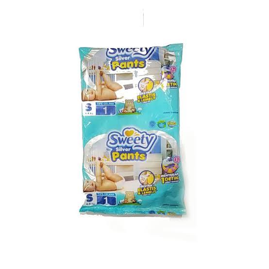 sweety silver pants sachet S1/M1/L1 | Lazada Indonesia