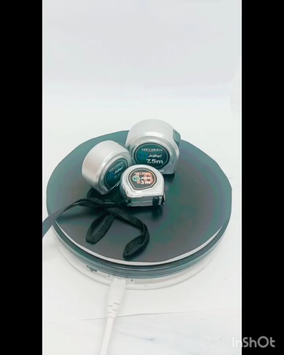 3M / 5M / 7.5M JCTOP Chrome Small Measuring Tape Pita Pengukur Thick ...