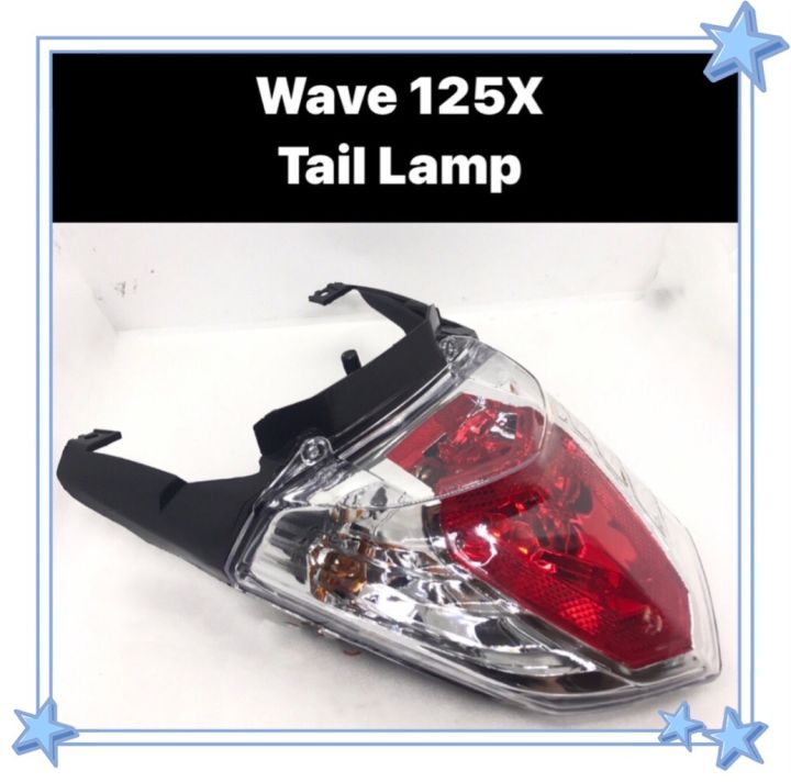 HONDA WAVE125X TAIL LAMP ASSY // WAVE 125 X WAVE125X WAVE125 X WAVE ...