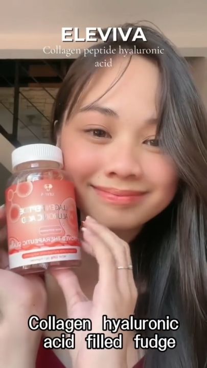 ELEVIVA Glutathione and collagen collagen peptide hyaluronic acid gel ...