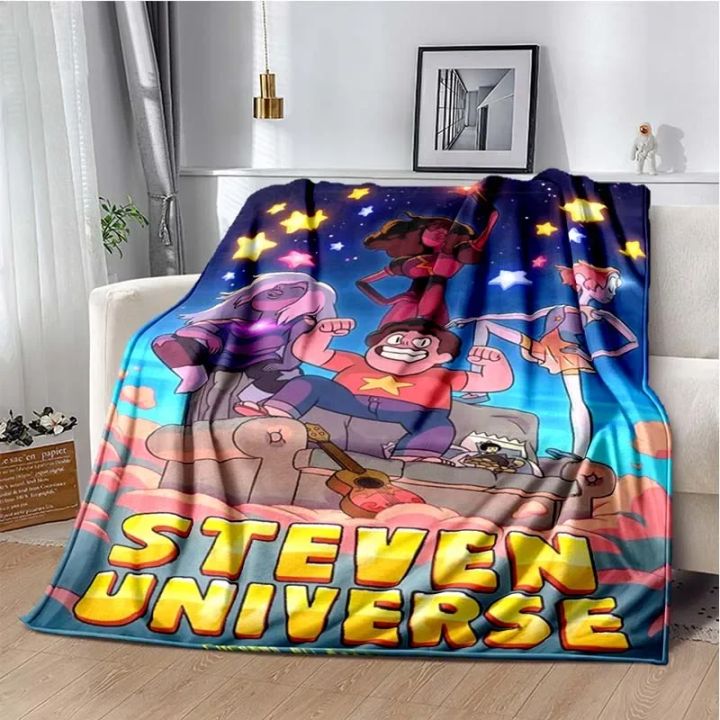 Steven Universe Cute Cartoon Blanket Kid's Warm Flannel Throw Blanket ...