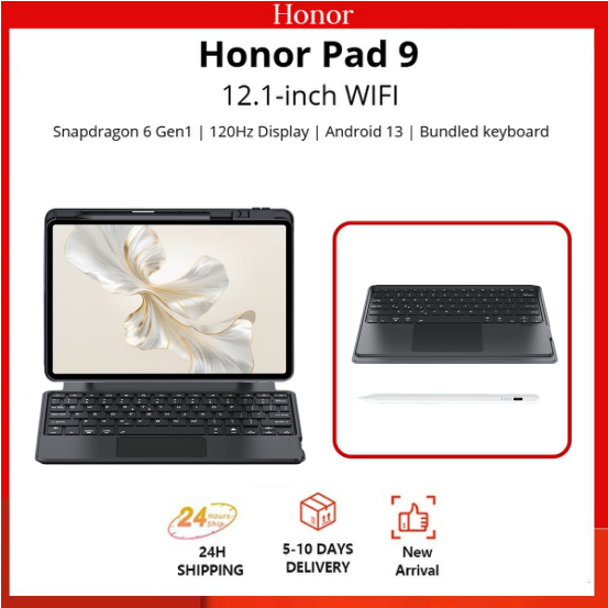 HONOR Pad 9 Tablet Snapdragon 6 Gen1 12.1'' LCD 120Hz 2560*1600 ...