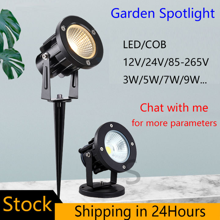 【Available】3W Underwater Light 3W COB Lawn Garden Flood Light Yard ...