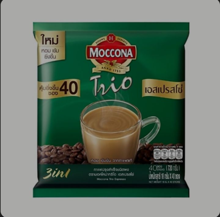 MOCCONA Instant Coffee Trio Espresso Mix Powder 3 in 1 | Lazada Singapore