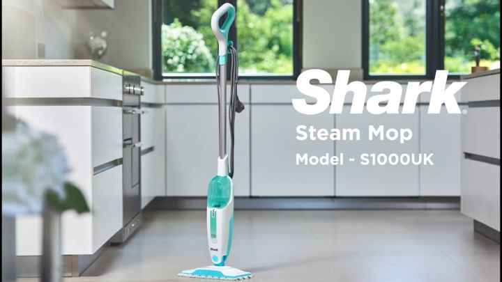 Shark Steam Mop 375ml, Floor cleaning mop with 2 Dirt Grip Pads ...