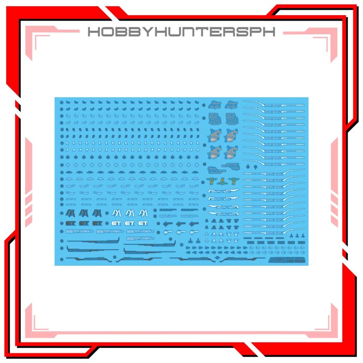 Delpi Decal MGEX Strike Freedom Waterslide Decals | Lazada PH