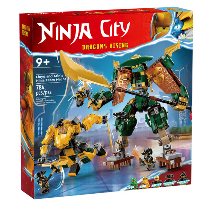 LELE BROTHER | Lloyd and Ari's Ninja Team Mech Building Toy | Lazada PH